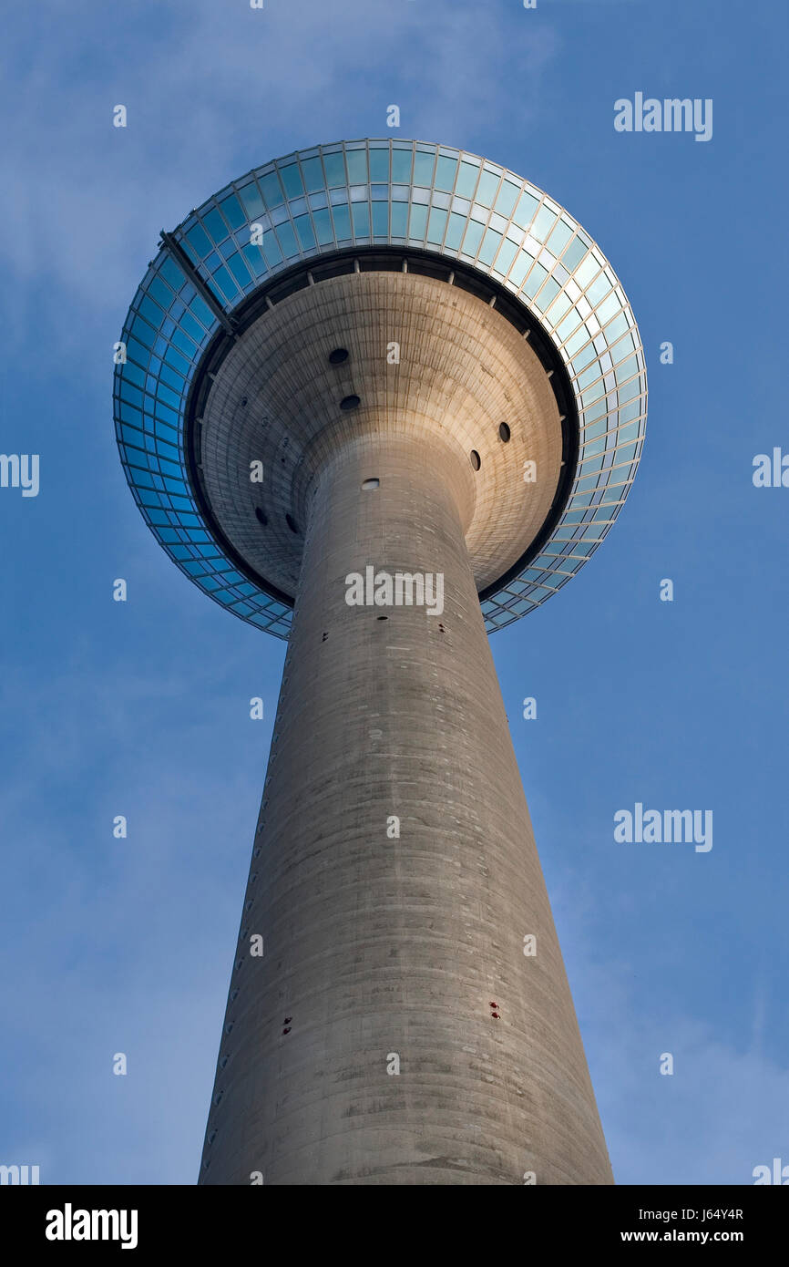 tower concrete television tower sight view outlook perspective vista ...