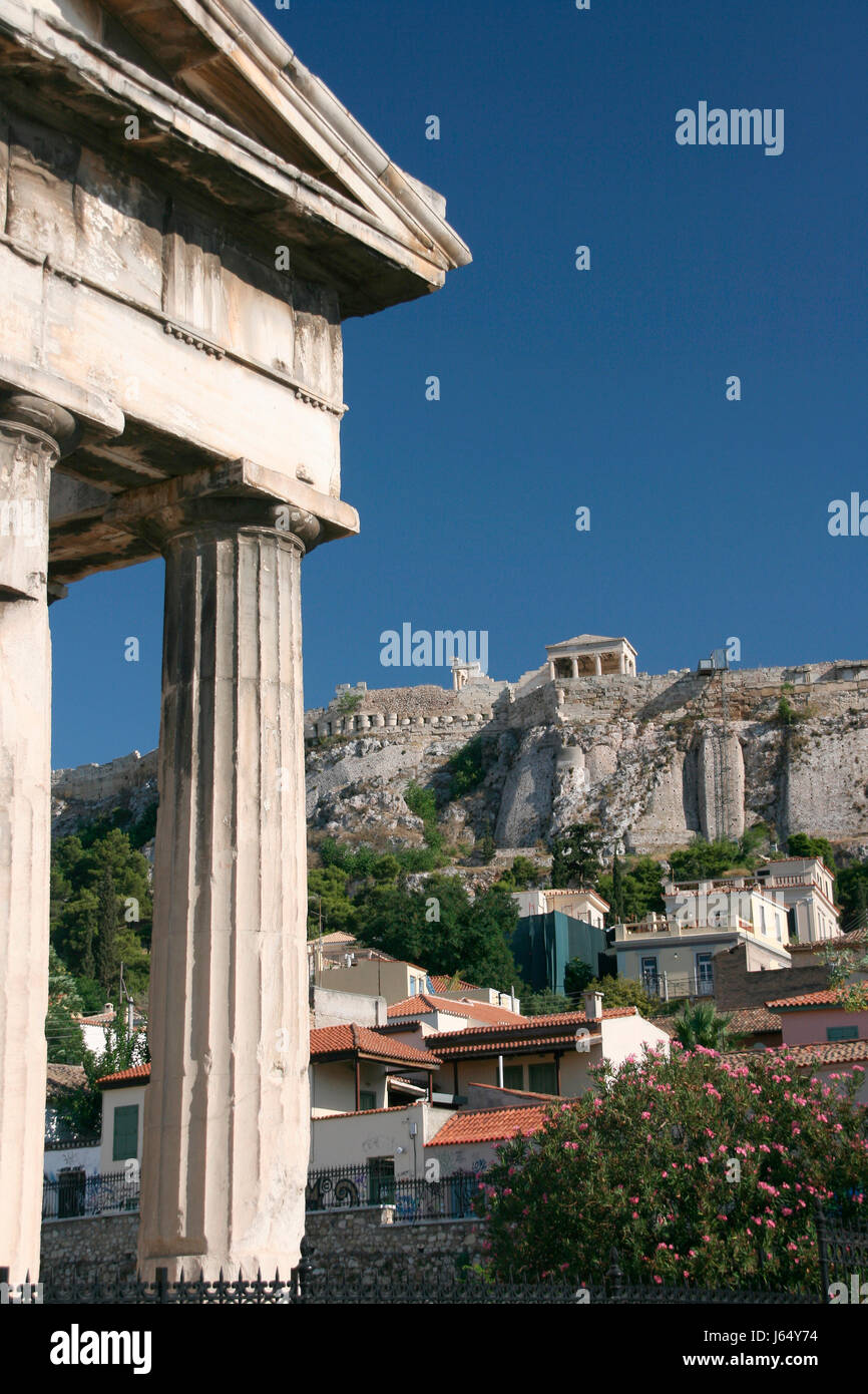 greece greek athens landmark ancient blue culture greece europe greek ...