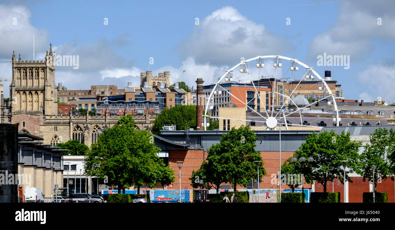 Bristol Skyline Bristol city Stock Photo - Alamy