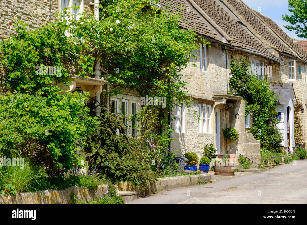 Biddestone village wiltshire england uk english traditional unspoil ...