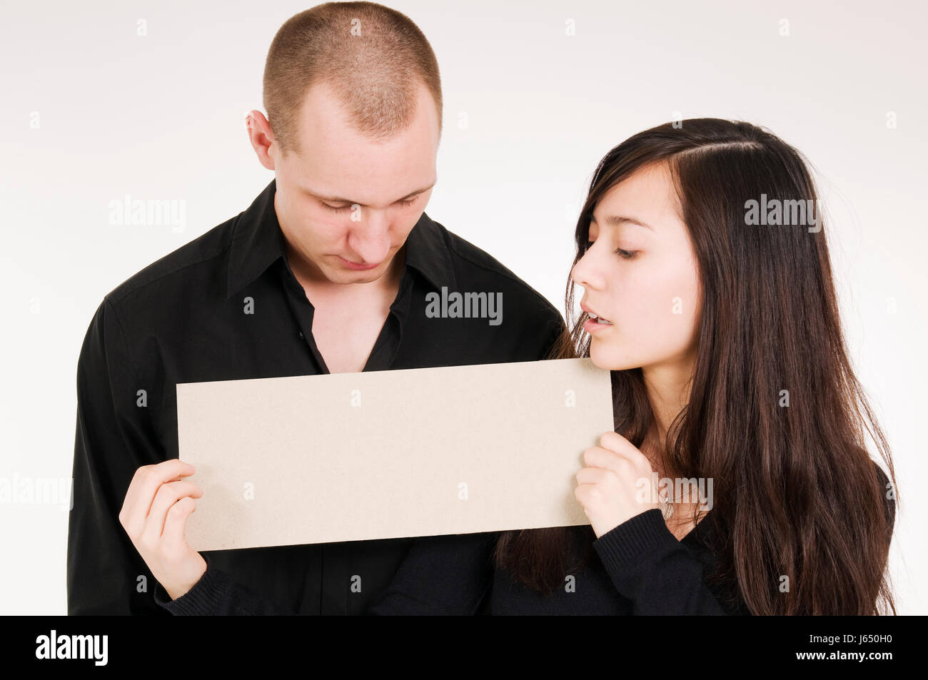 woman indicate show look glancing see view looking peeking looking at ...