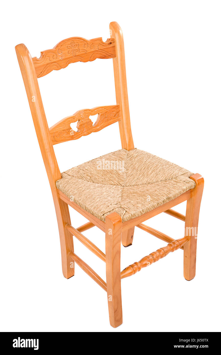 house building wooden chair object single isolated furniture wood ...