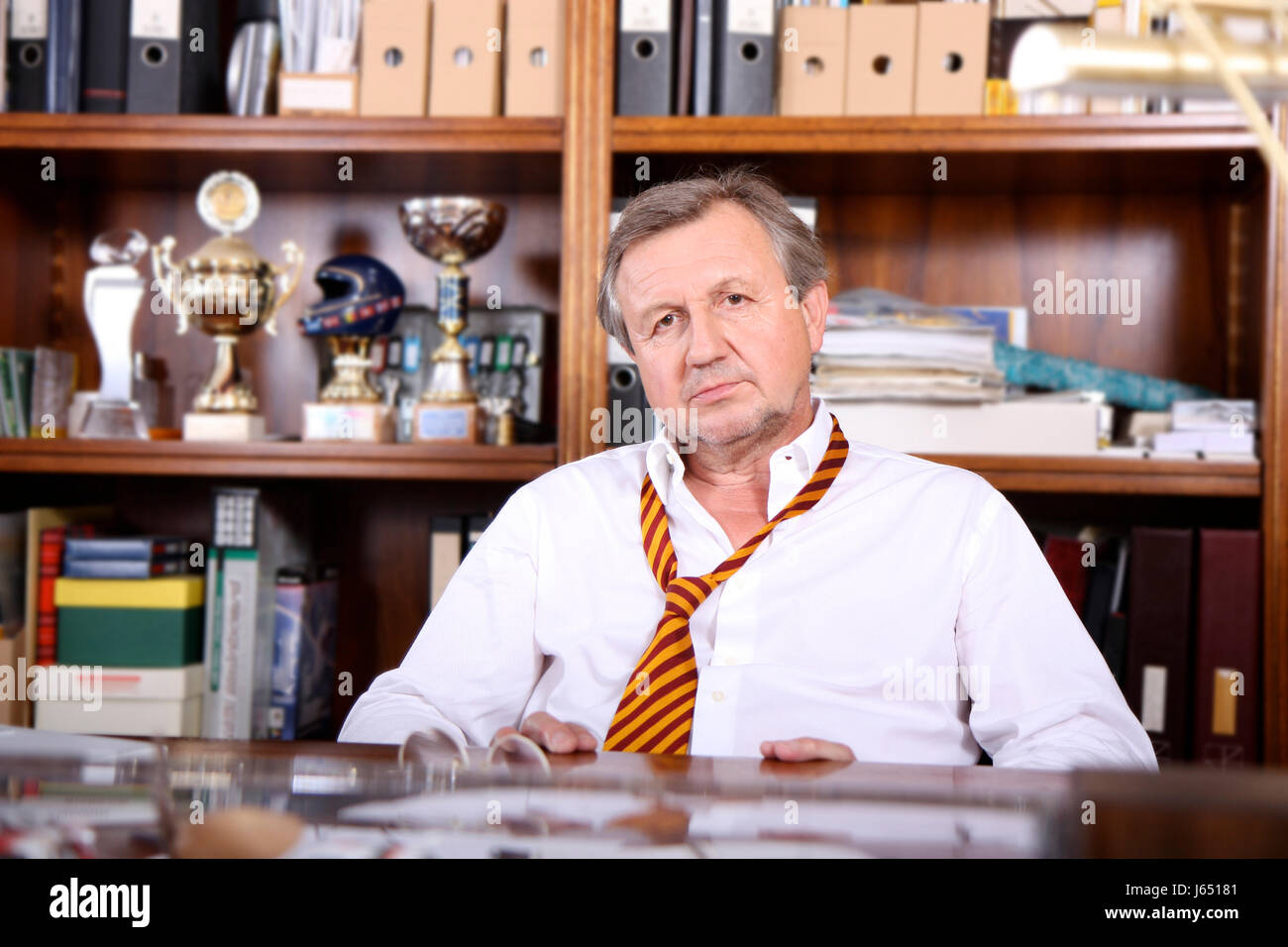 desk leader captain chieftain chief boss manager superior business man ...