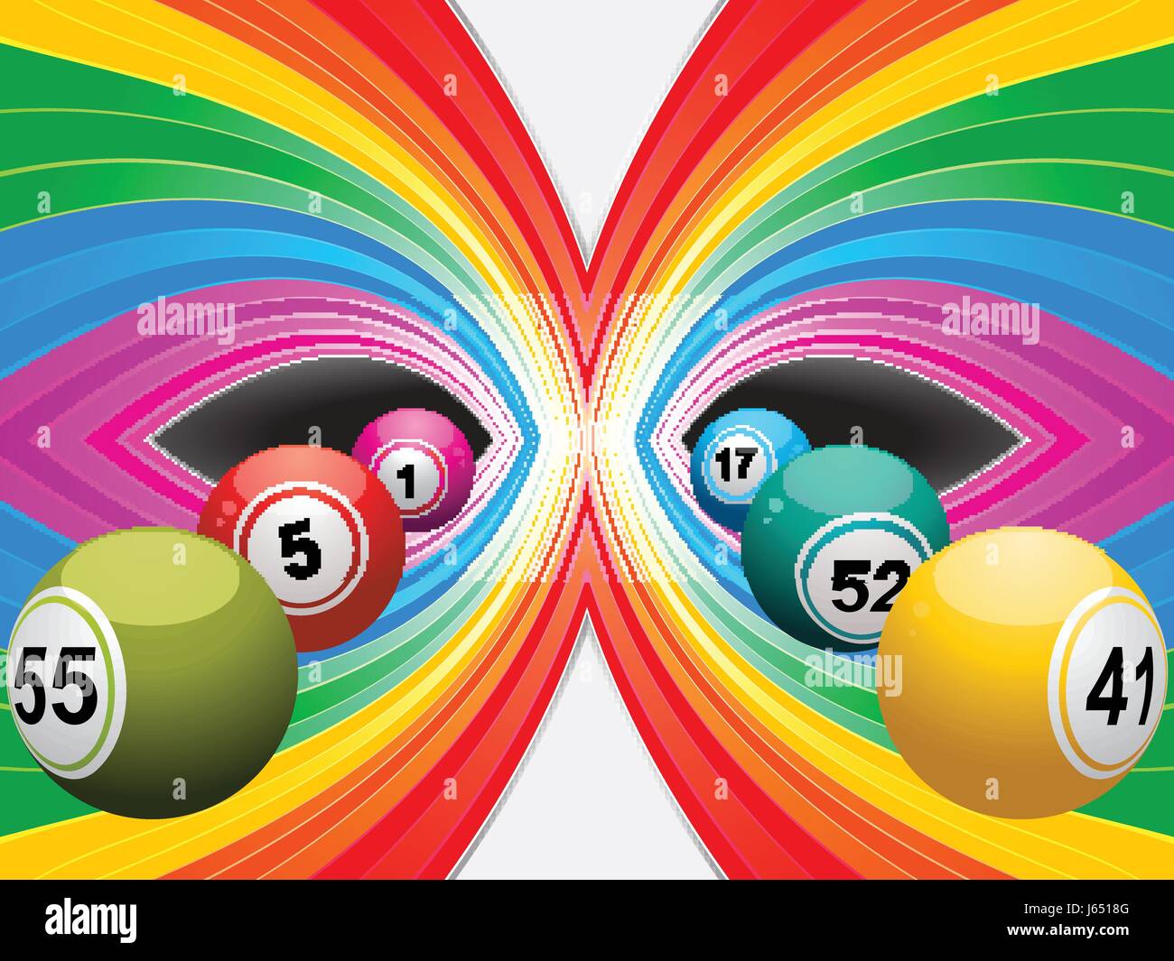 Bingo Game Stock Vector Images - Alamy