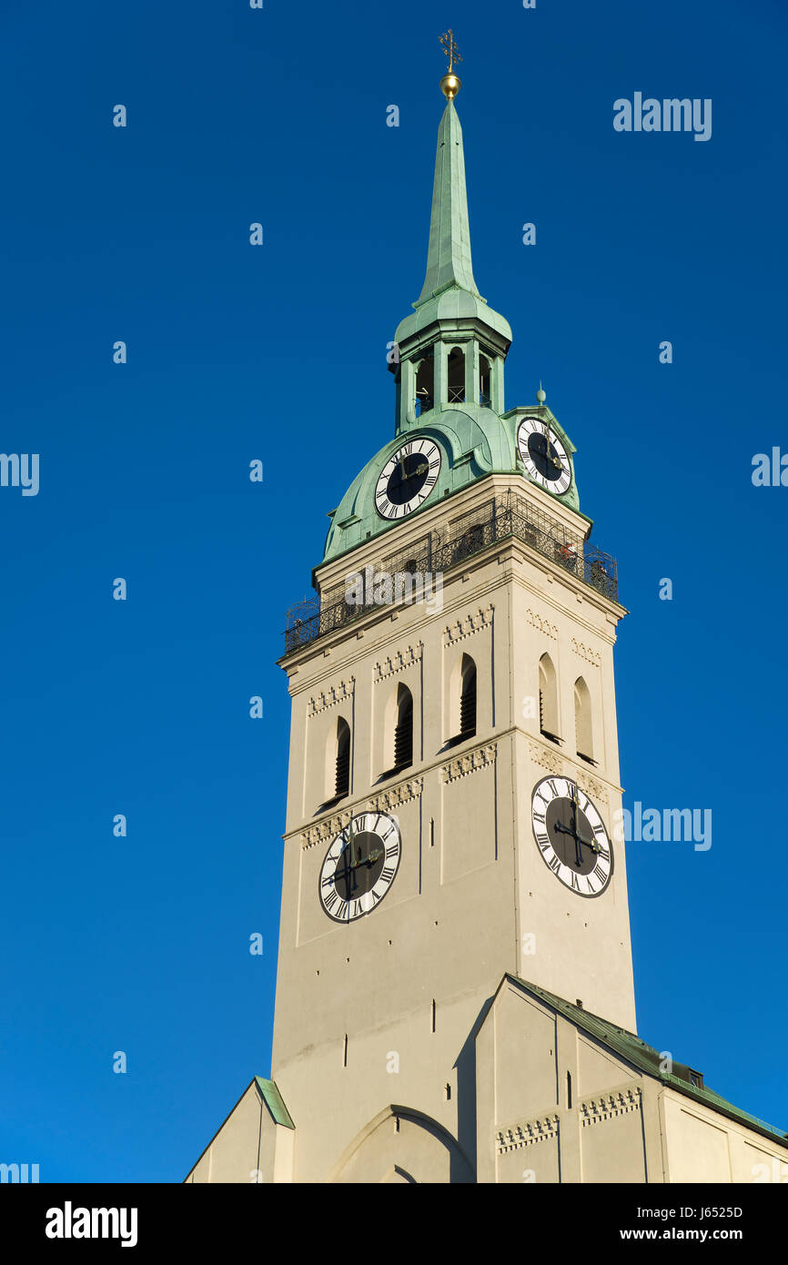 alter peter in munich Stock Photo - Alamy