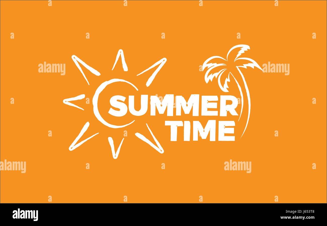 Happy time calligraphy vector Stock Vector Images - Alamy