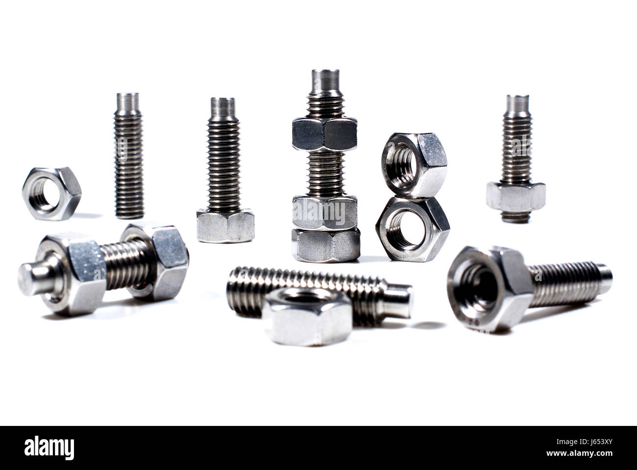 screws nuts object industry steel connection connectivity interface ...