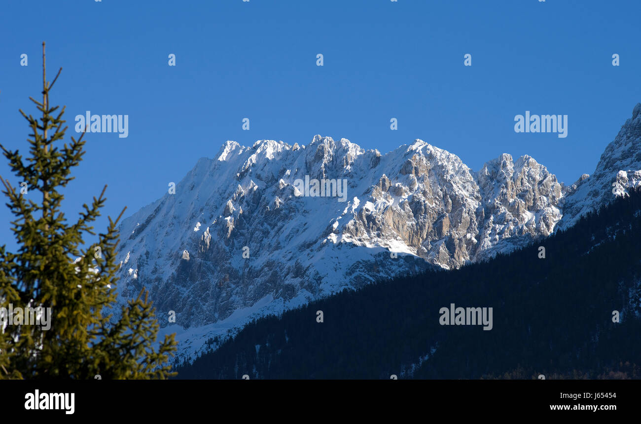 mountains alps snowy bavaria germany german federal republic mountain ...