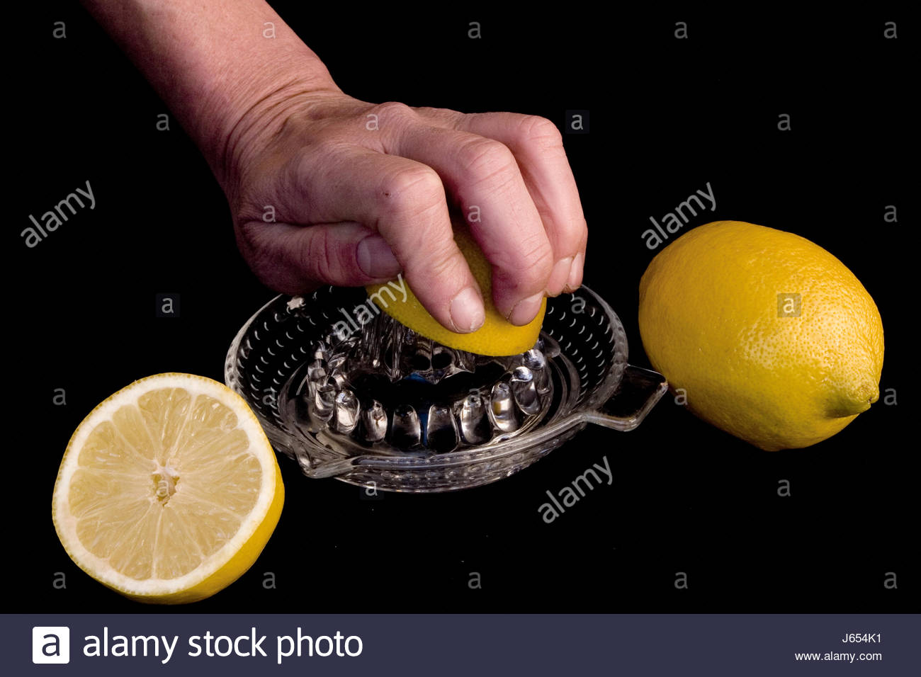 Lemon Being Squeezed High Resolution Stock Photography and Images - Alamy