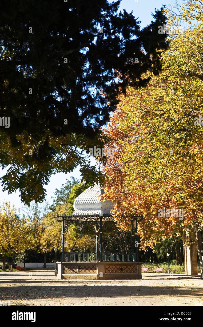 park garden decorated rotunda canopy clasic classic gazebo blue ...