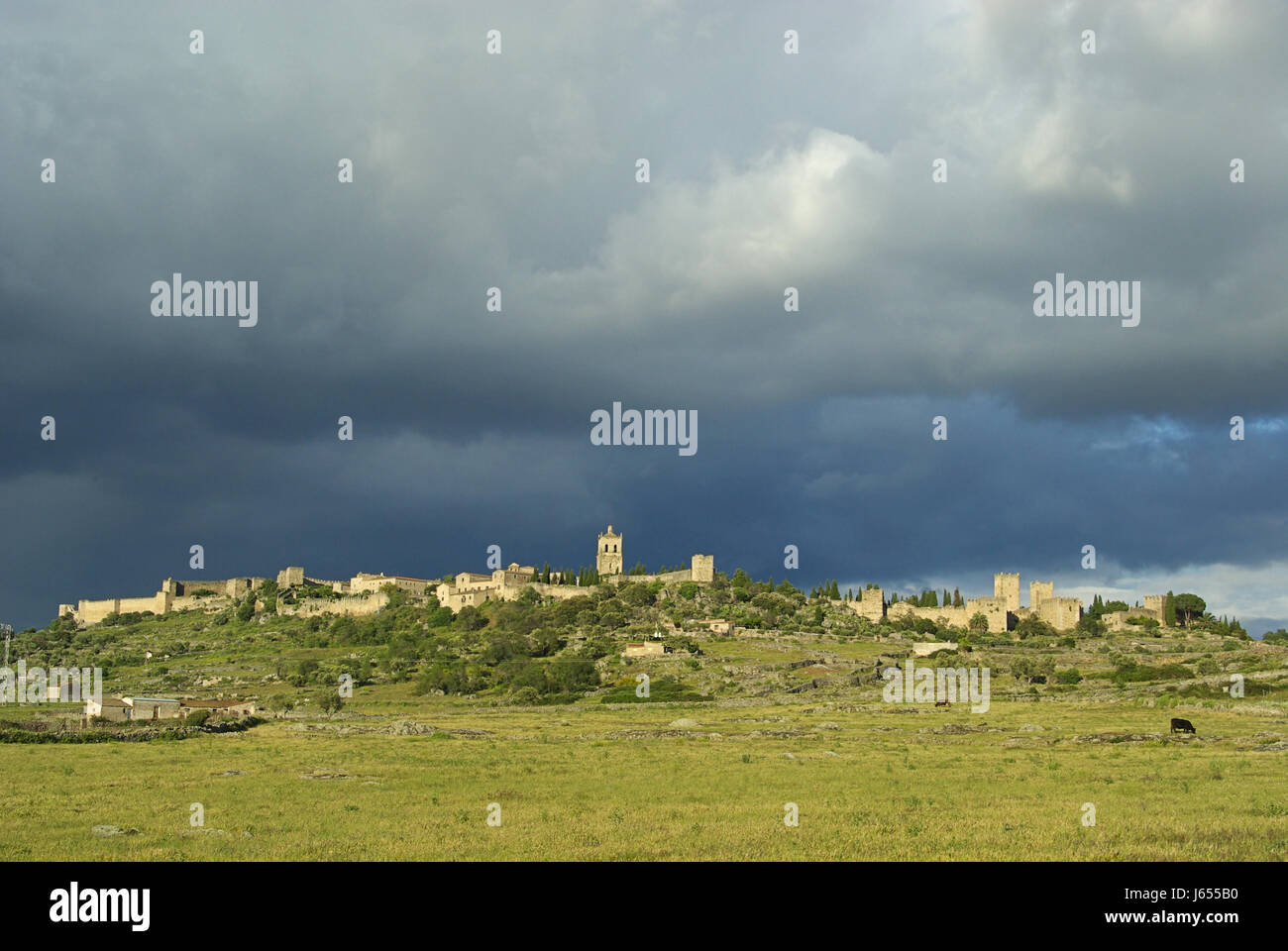 city town spain place hispanic spanish chateau castle tower city town ...