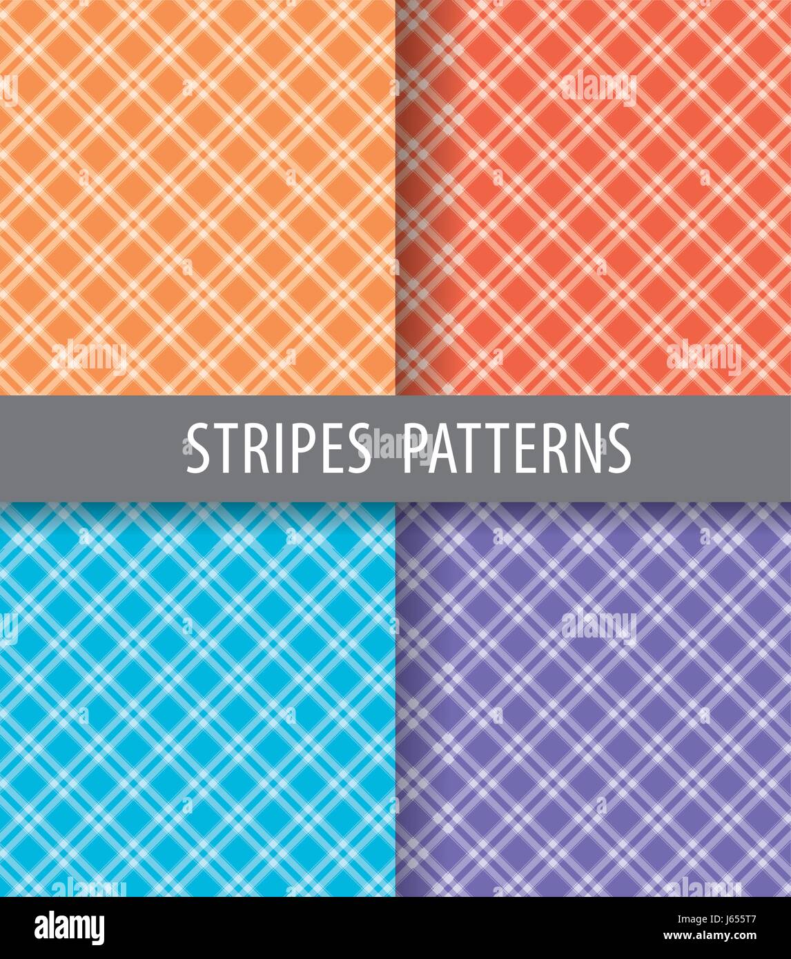 illustration of different color turned patterns backgrounds Stock ...