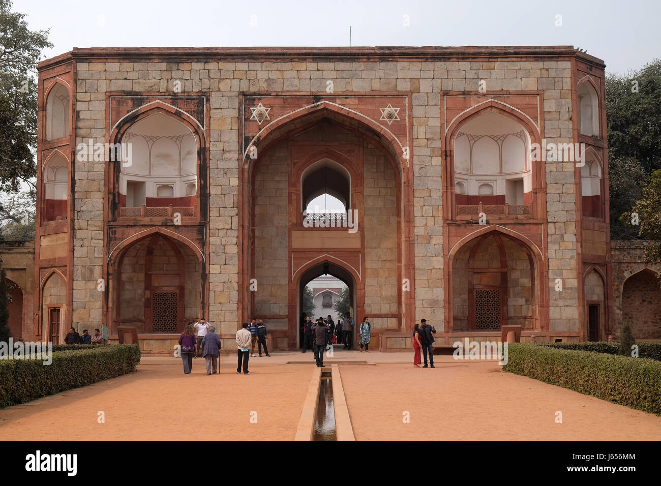 Humayun's Tomb, built by Hamida Banu Begun in 1565-72, Delhi, India on ...