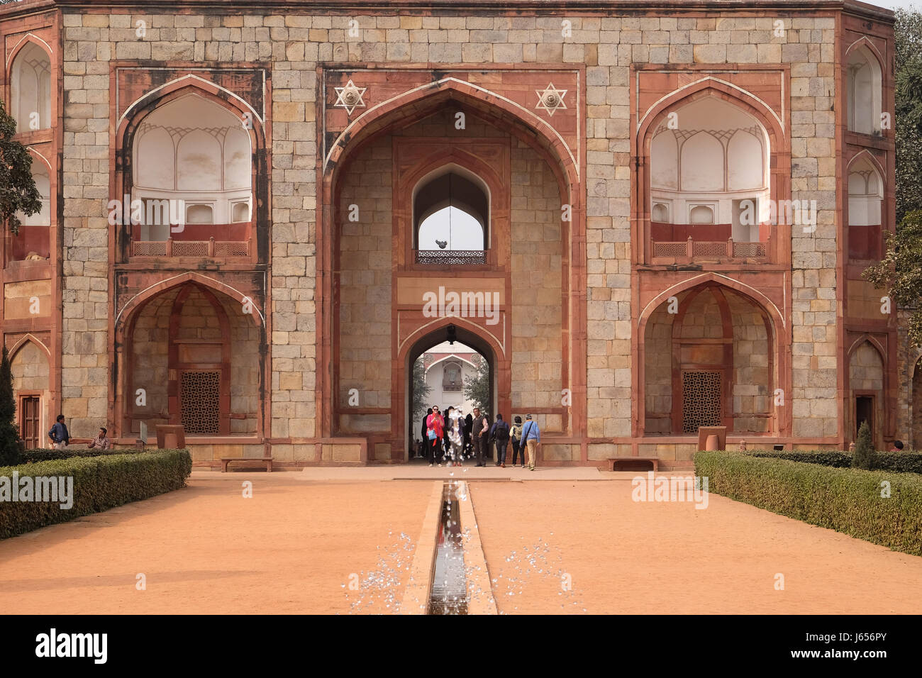 Humayun's Tomb, built by Hamida Banu Begun in 1565-72, Delhi, India on ...