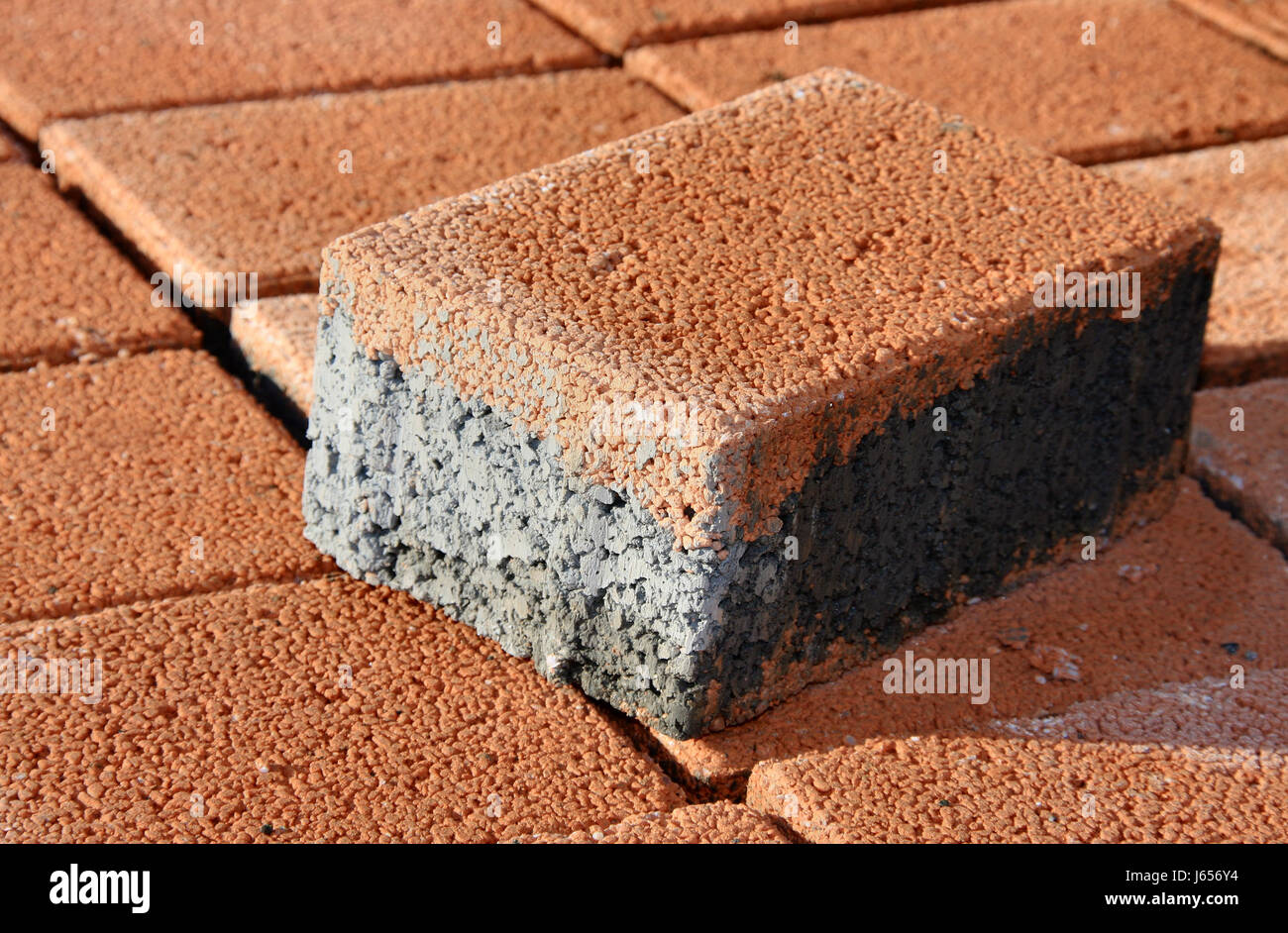 concrete paving stones Stock Photo - Alamy