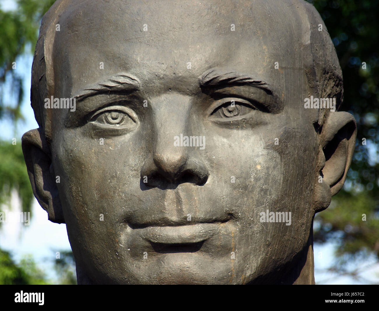 monument russia cosmonaut monument universe face sculpture human human ...