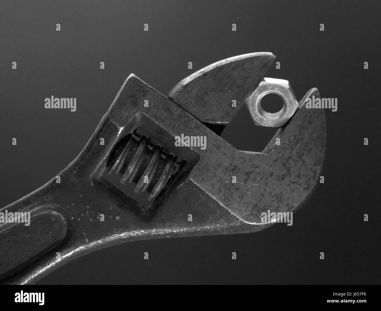 End of thread Black and White Stock Photos & Images - Alamy