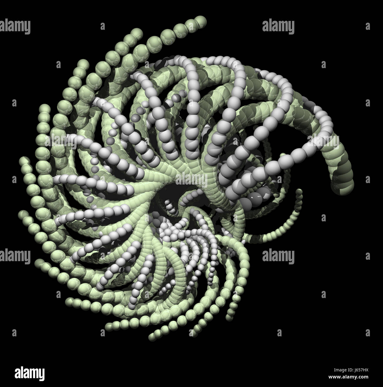 shape abstract organic alien illustration imagination tentacular bowls ...