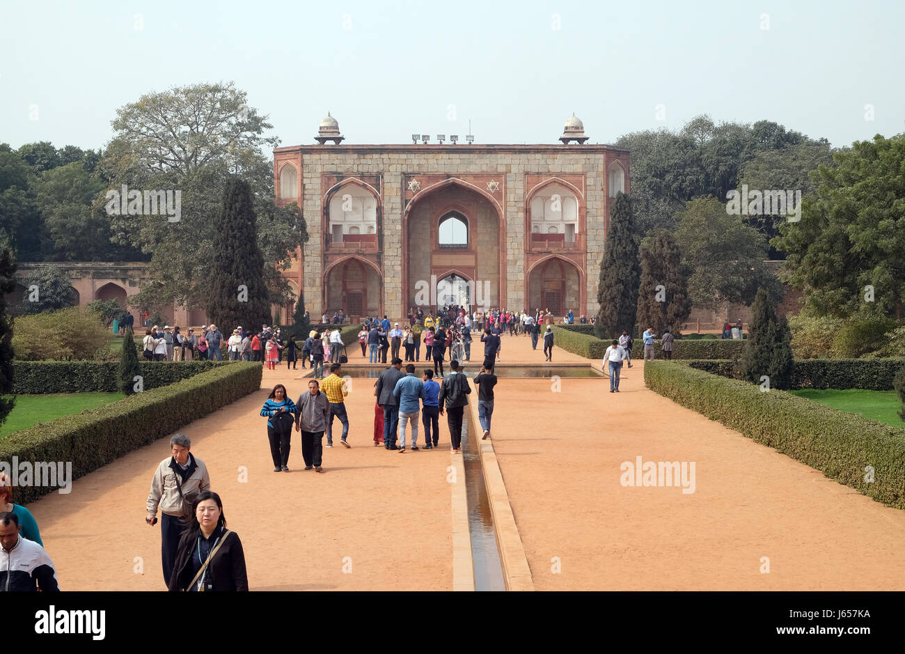 Humayun's Tomb, built by Hamida Banu Begun in 1565-72, Delhi, India on ...