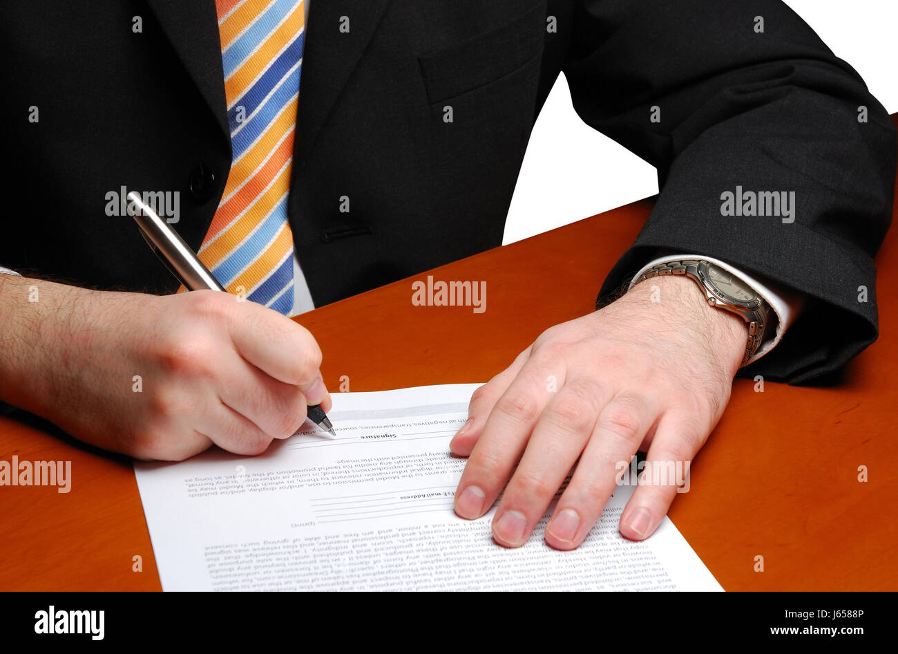 hand hands document sign subscriber man office write wrote writing ...