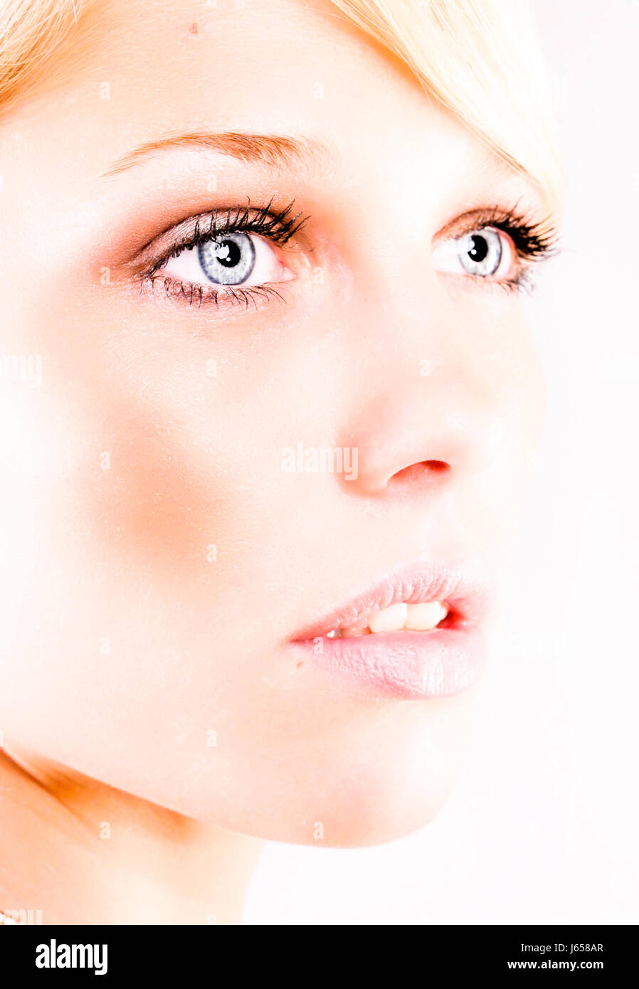 woman female portrait beauty woman fashion lady female teeth face ...