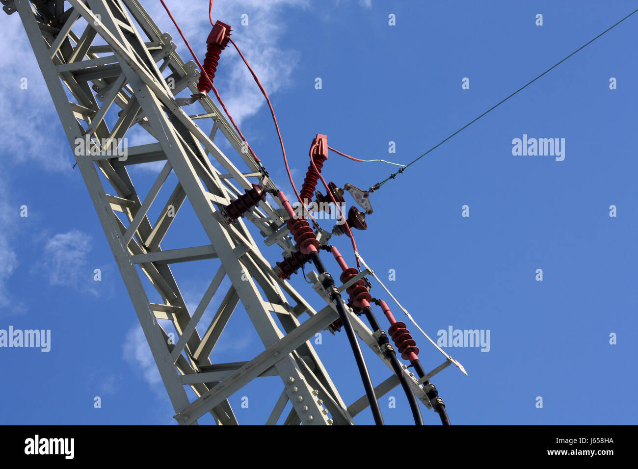 energy power electricity electric power current mast high tension ...