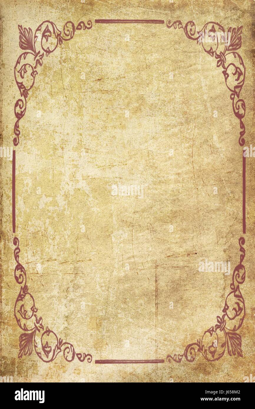 vintage illustration past old sheet of paper paper backdrop background ...