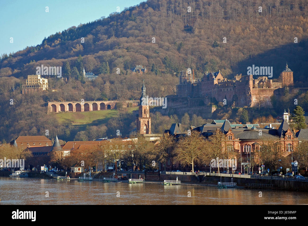 houses city town tenements germany german federal republic scenery ...