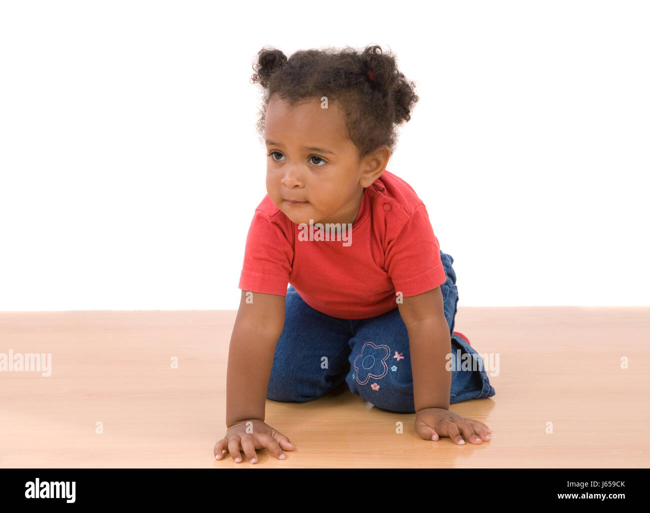 baby African crawl adorable gesture humans human beings people folk ...
