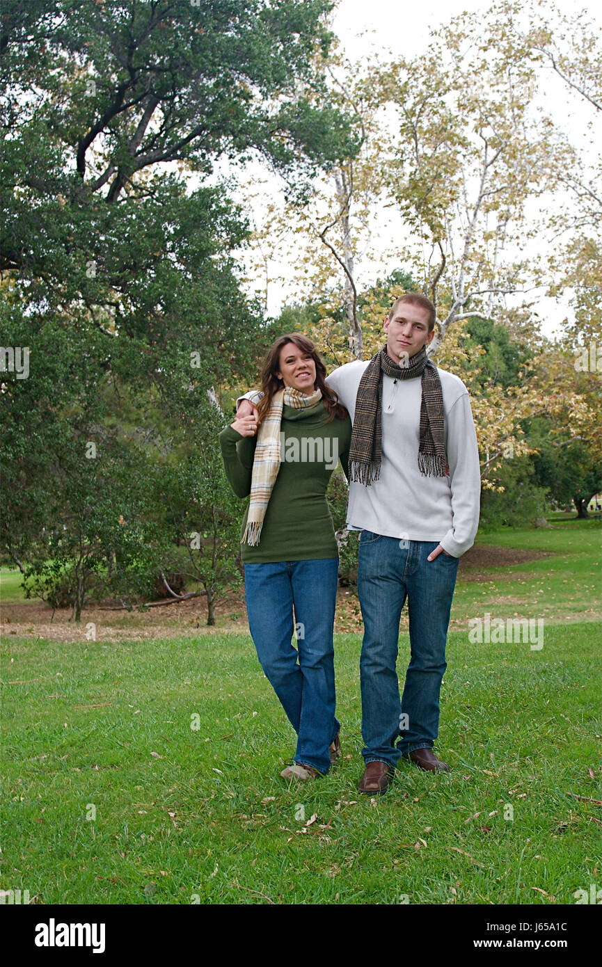 woman walk go going walking park delighted unambitious enthusiastic ...