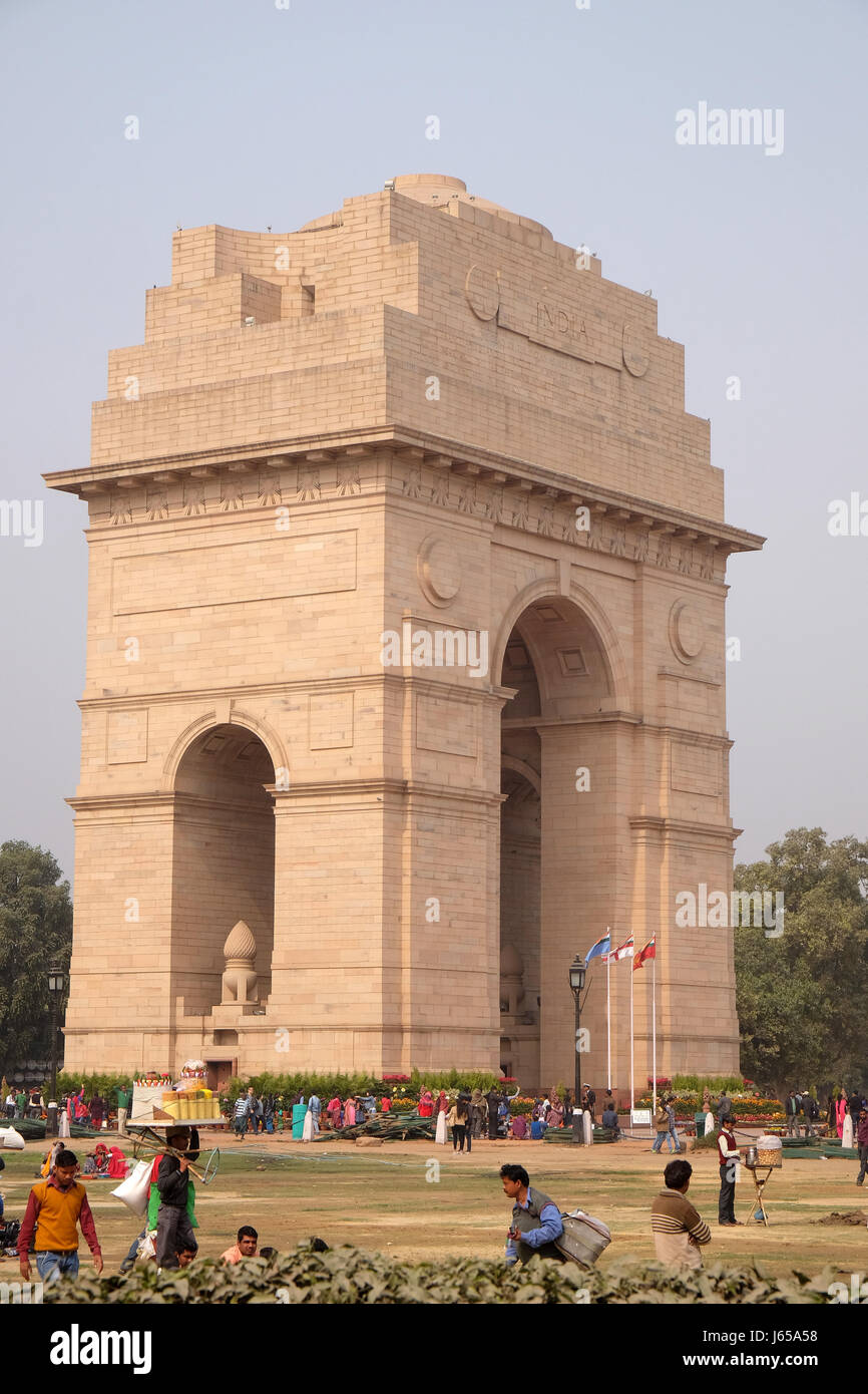 Indian gate memorial arch hi-res stock photography and images - Alamy