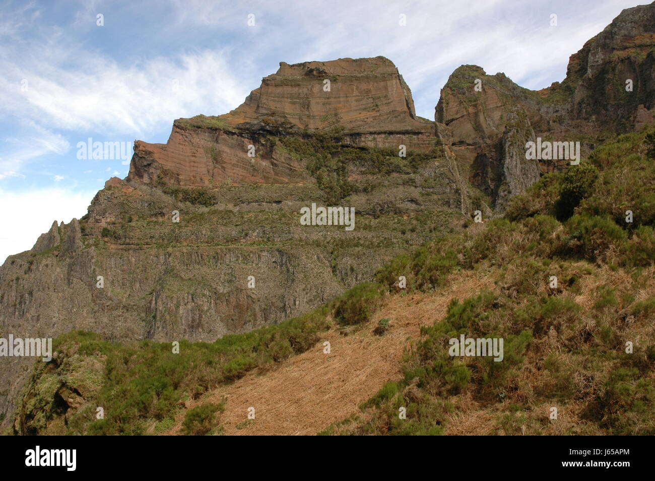mountains atlantic ocean salt water sea ocean water portugal madeira ...