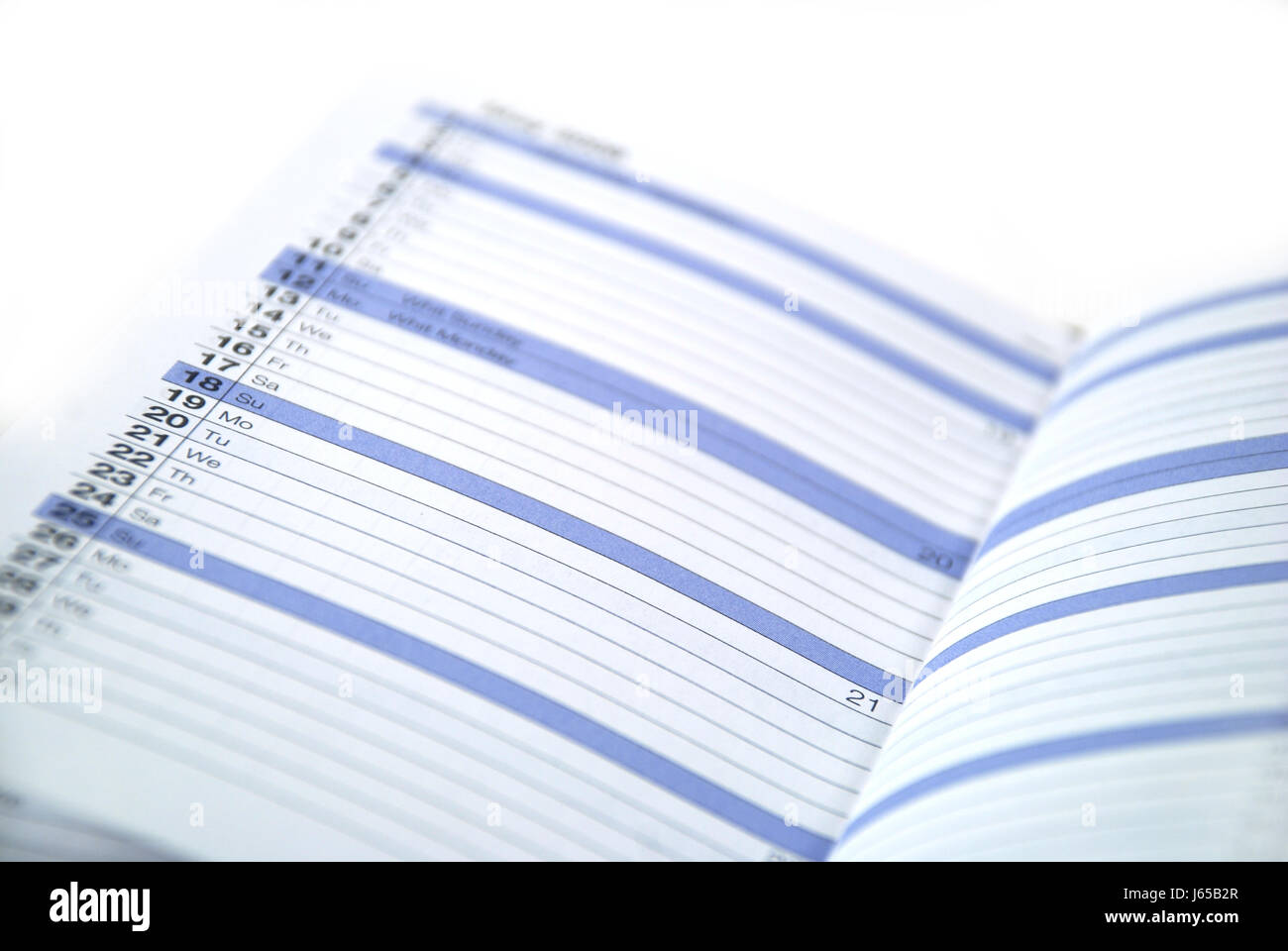 notebook page bookpage appointment sheet of paper paper calender ...