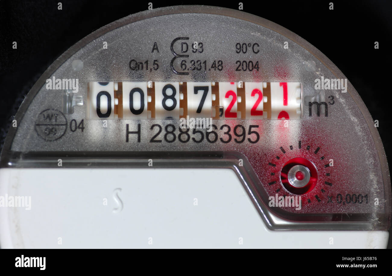 meter water pipes number digit water meter consumption of water water ...