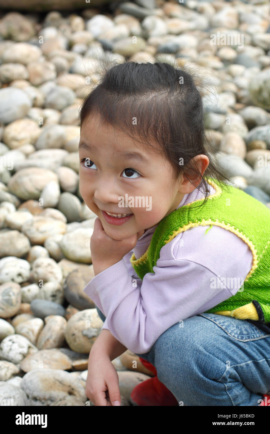 chinese photo model model child girl girls laugh laughs laughing twit ...