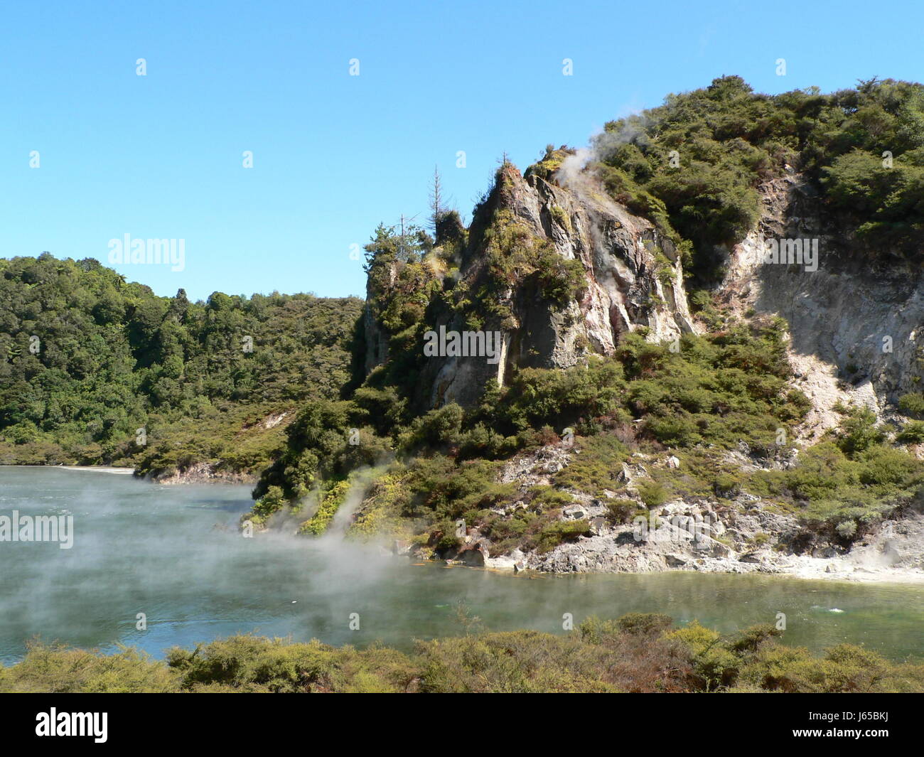 waimangu volcanic valley Stock Photo - Alamy