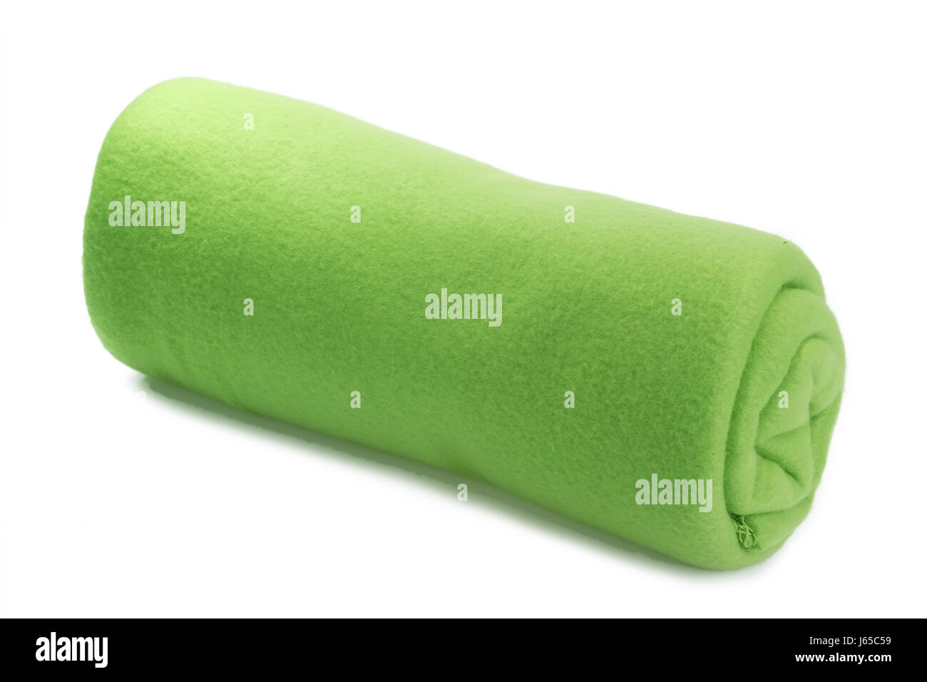 Rolled blanket Cut Out Stock Images & Pictures - Alamy