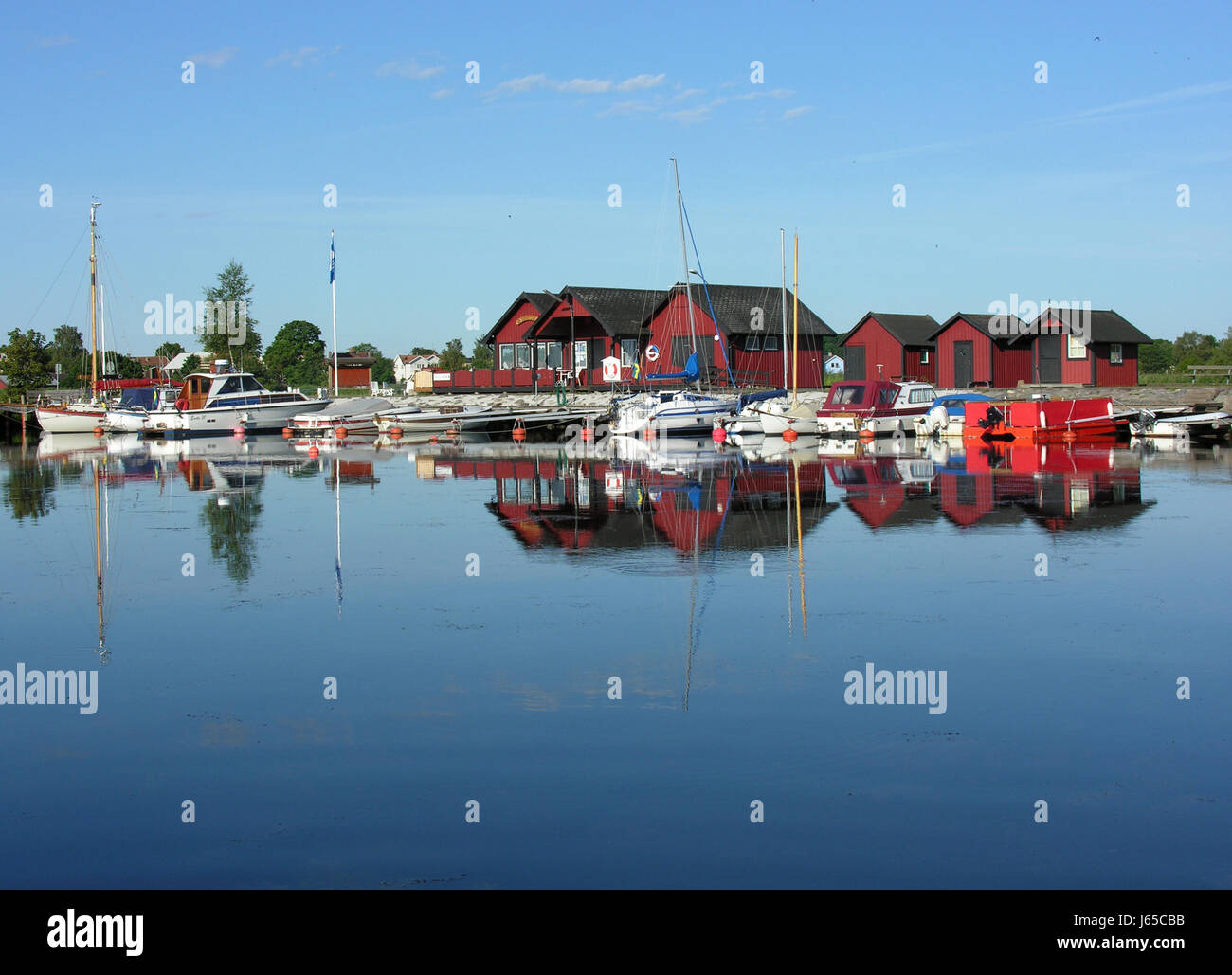 sweden harbor bridge harbours sailing boats boat bridge wherry sail ...