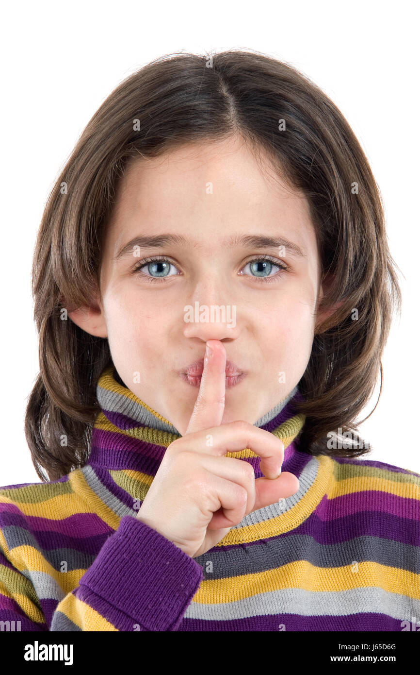radio silence quietness silence adorable girl girls gesture blue humans ...
