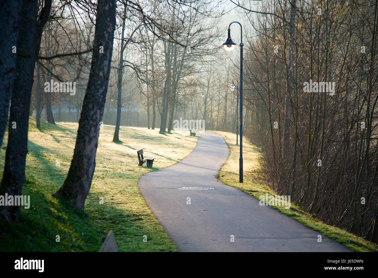 park in fussen Stock Photo - Alamy