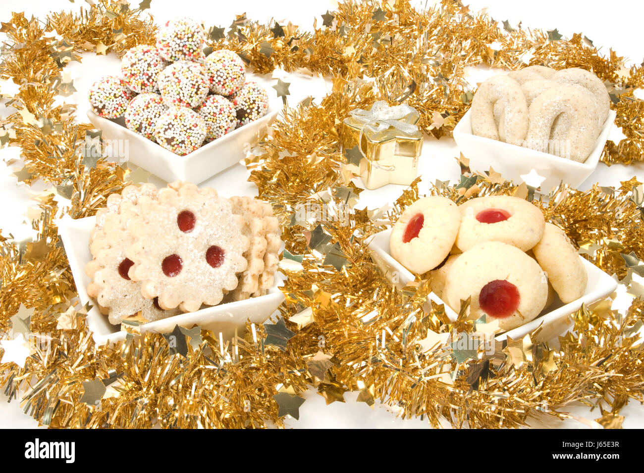 advent snack with decoration Stock Photo - Alamy