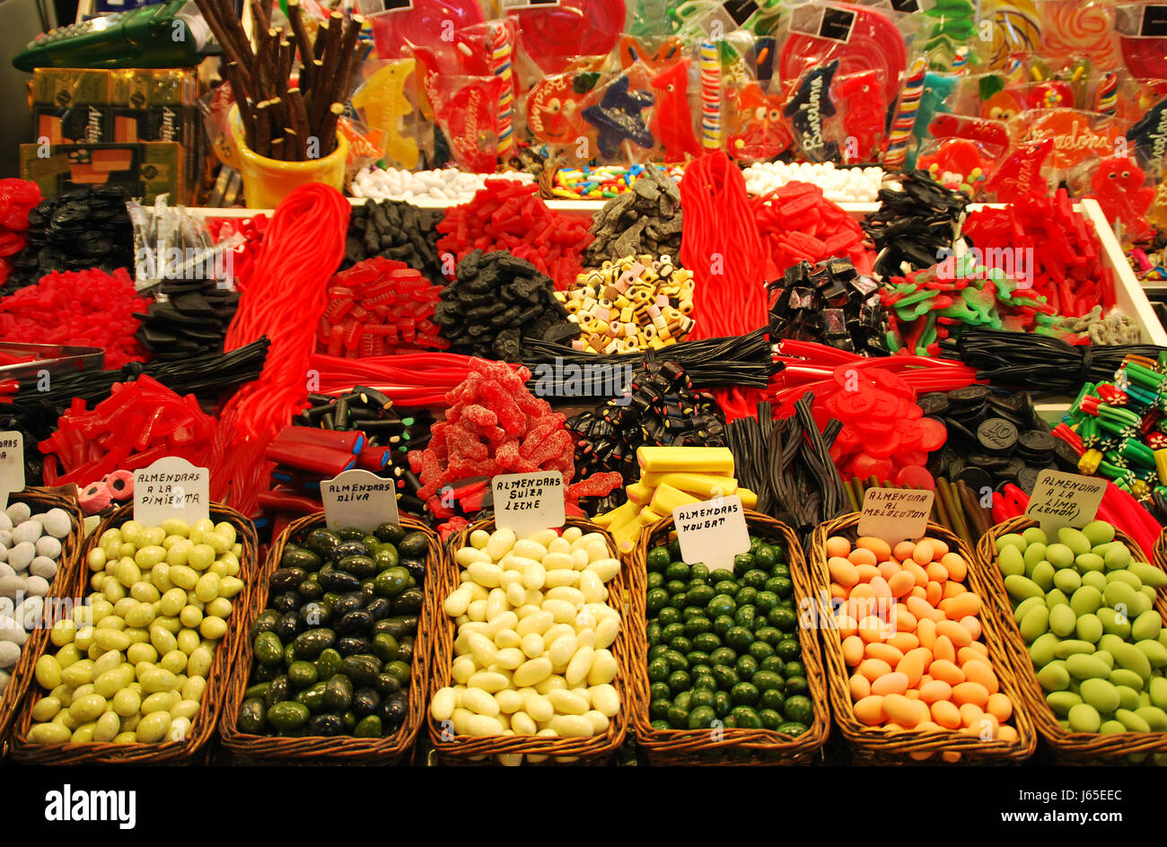 licorice stand 7078 Stock Photo - Alamy