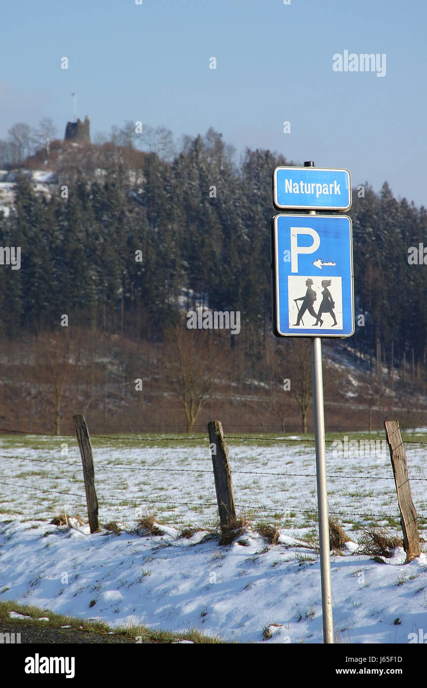 sign signal hike go hiking ramble parking place signpost signposted ...
