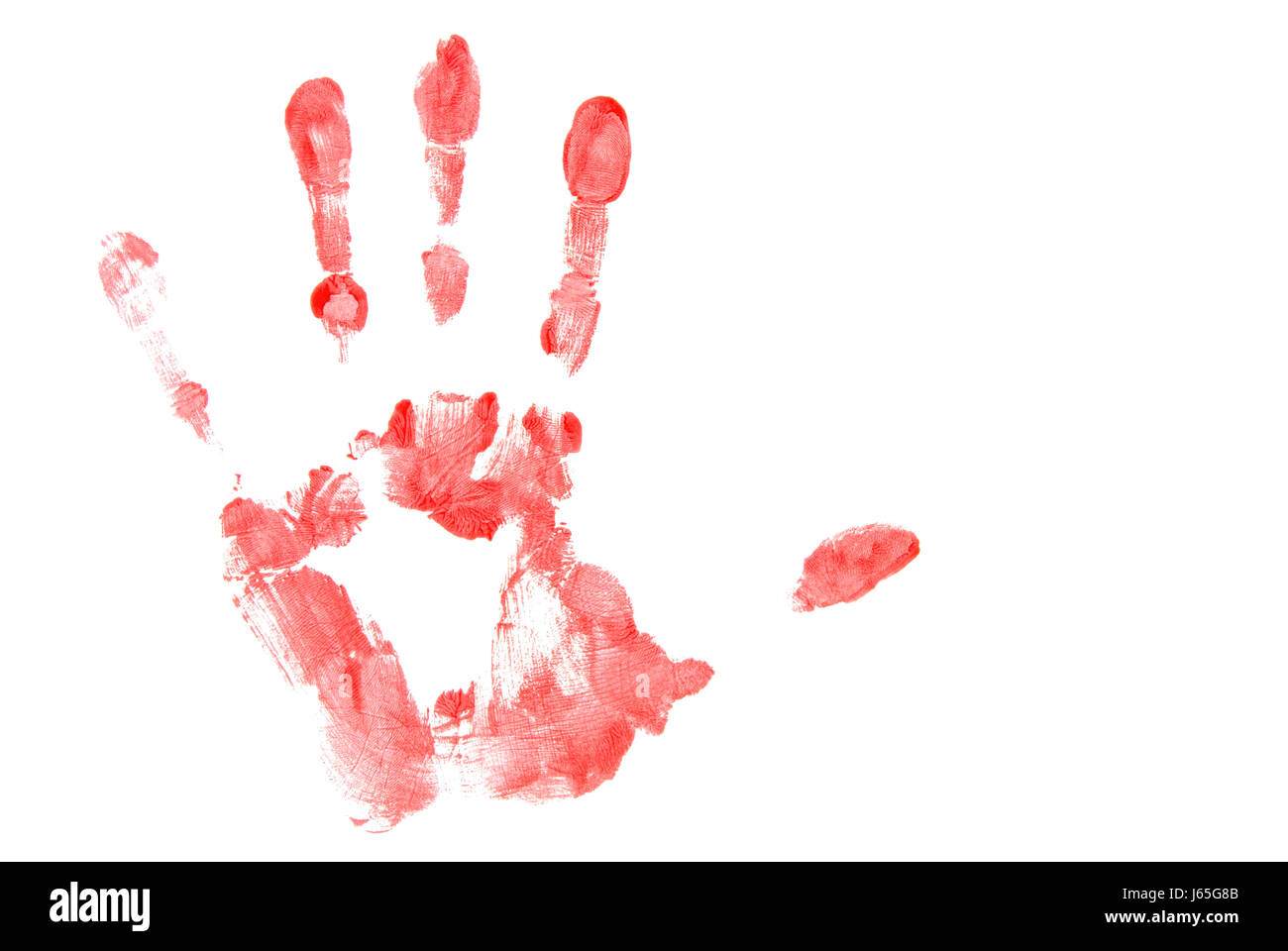 Hand print blood hi-res stock photography and images - Alamy