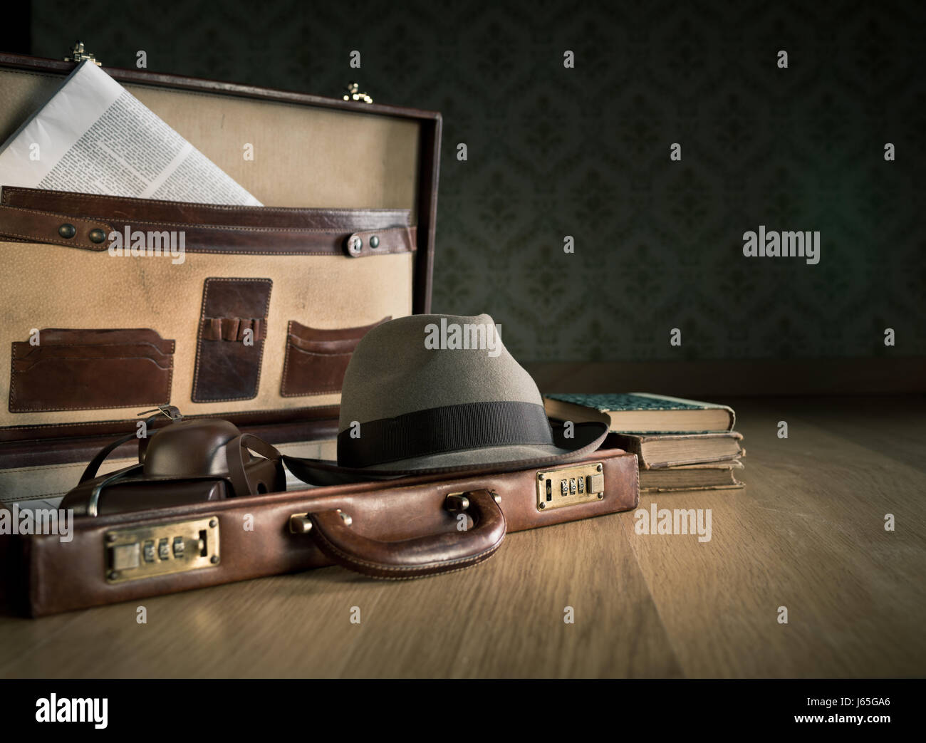 Old timey newspaper hi-res stock photography and images - Alamy