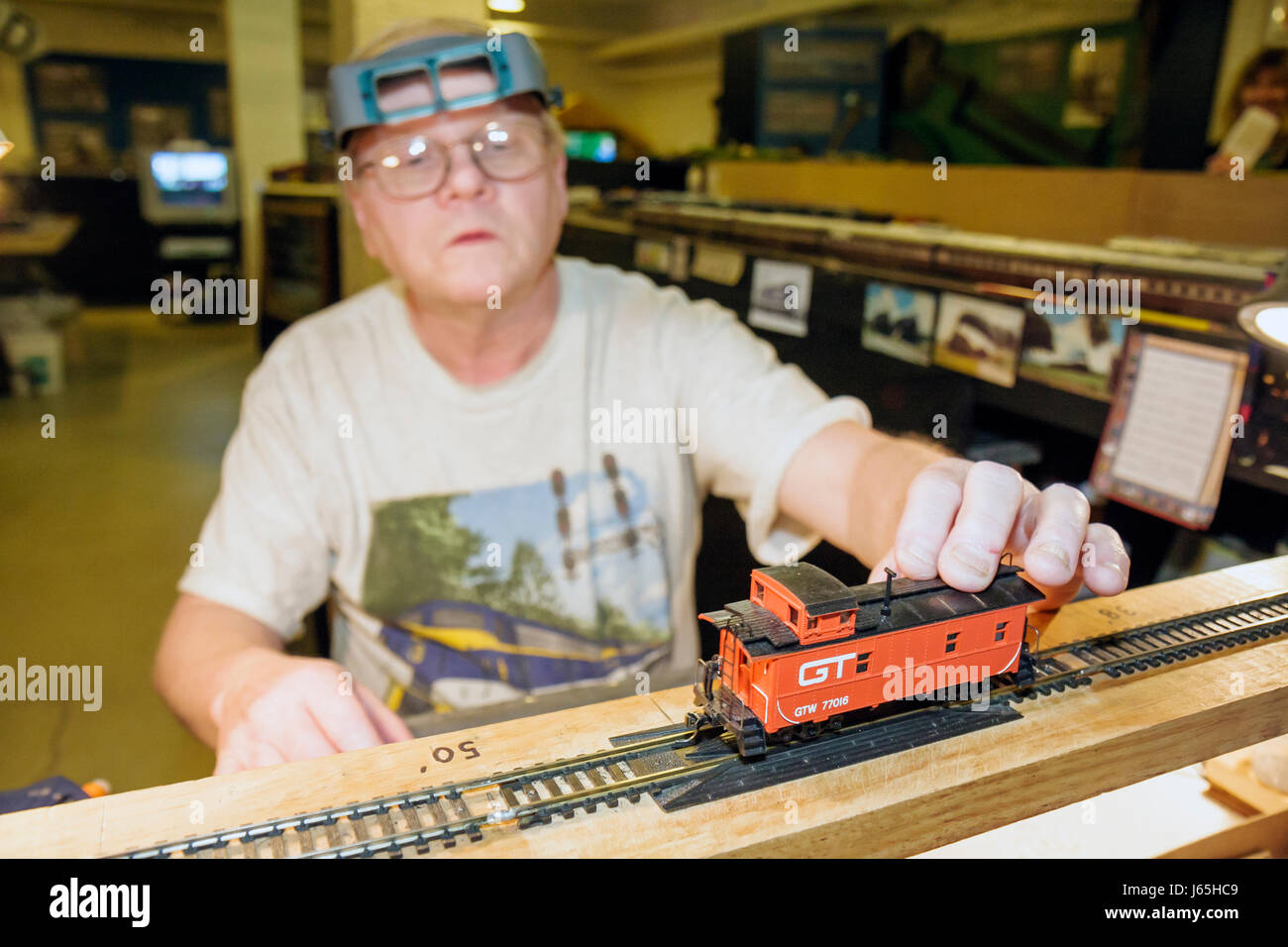 Michigan railroad history museum hi-res stock photography and images ...