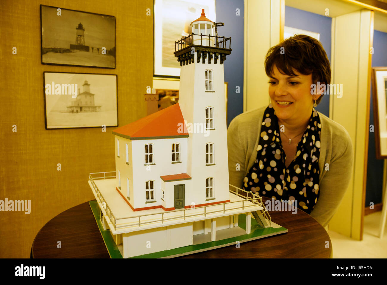 Model lighthouse hi-res stock photography and images - Alamy