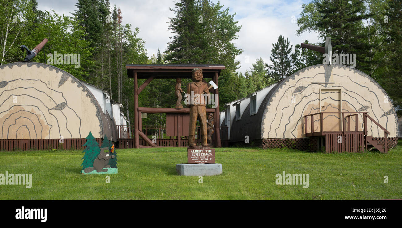 Central New Brunswick Woodsmen's Museum in Boiestown, New Brunswick ...