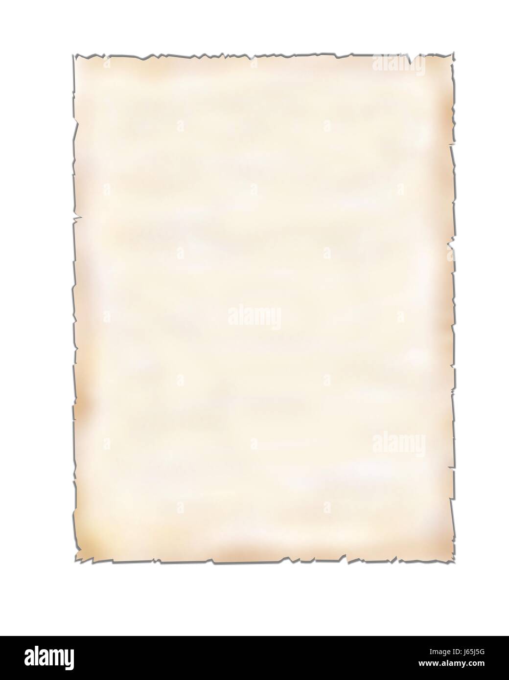 yellowed ripped sheet of paper paper crack fissure vellum parchment old ...