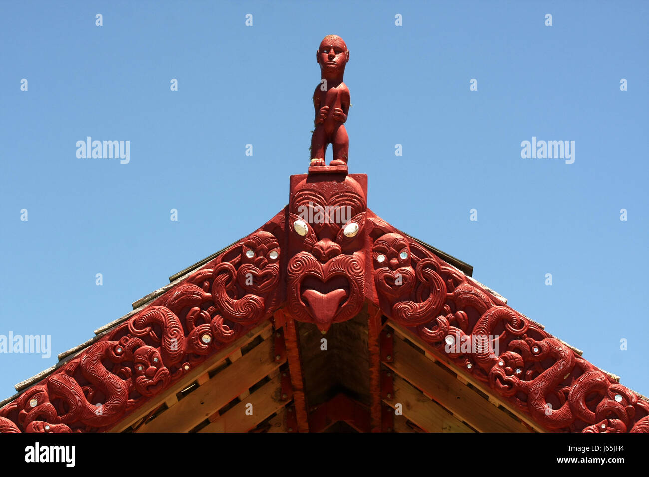 waitangi treaty grounds in new zealand Stock Photo - Alamy